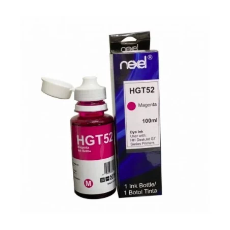 Tinta Corante Nexel HP HGT52 Magenta 100ml.